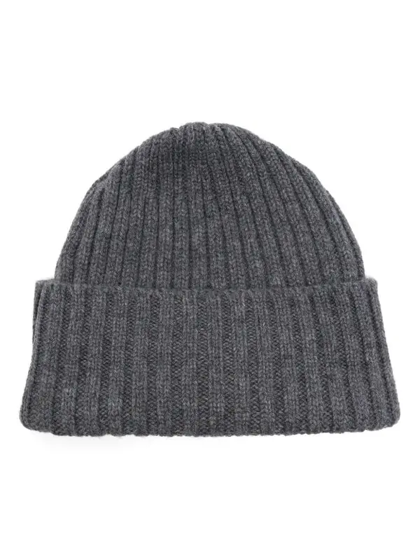 Fedeli Cashmere Beanie - Grey