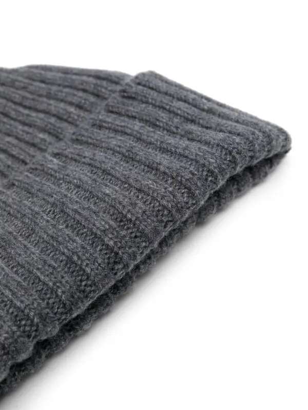 Fedeli Cashmere Beanie - Grey