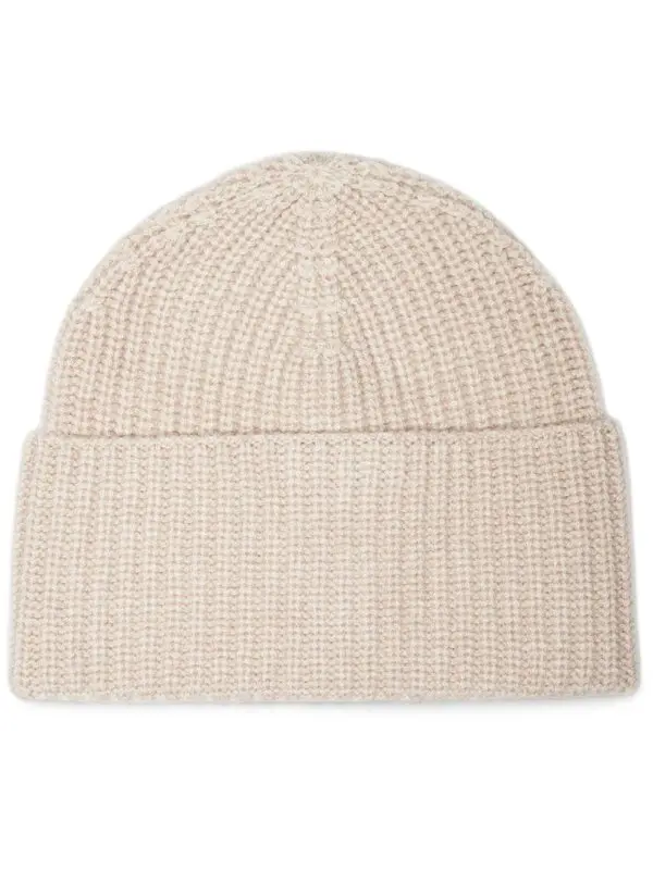 Brunello Cucinelli Cashmere Beanie - Neutrals