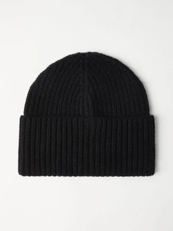 Brunello Cucinelli Cashmere Beanie - Black