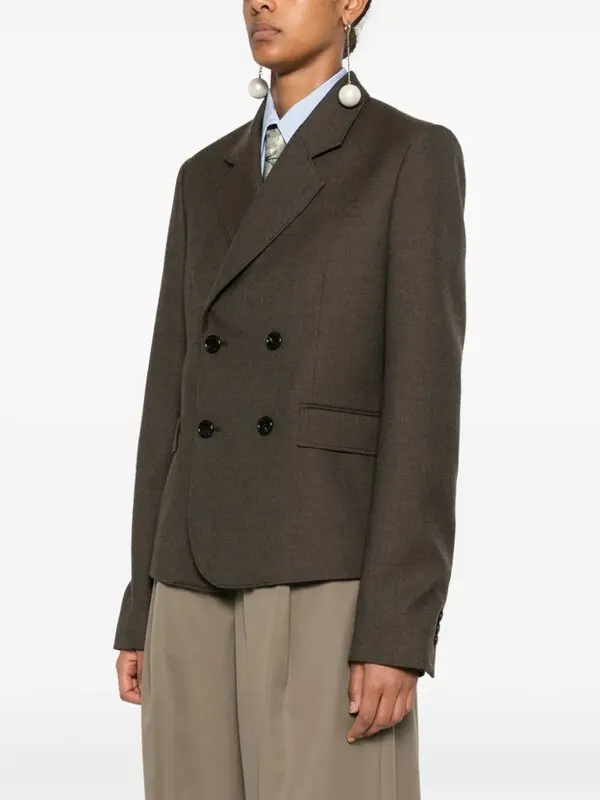 Loewe Wool Interlock Twill Blazer
