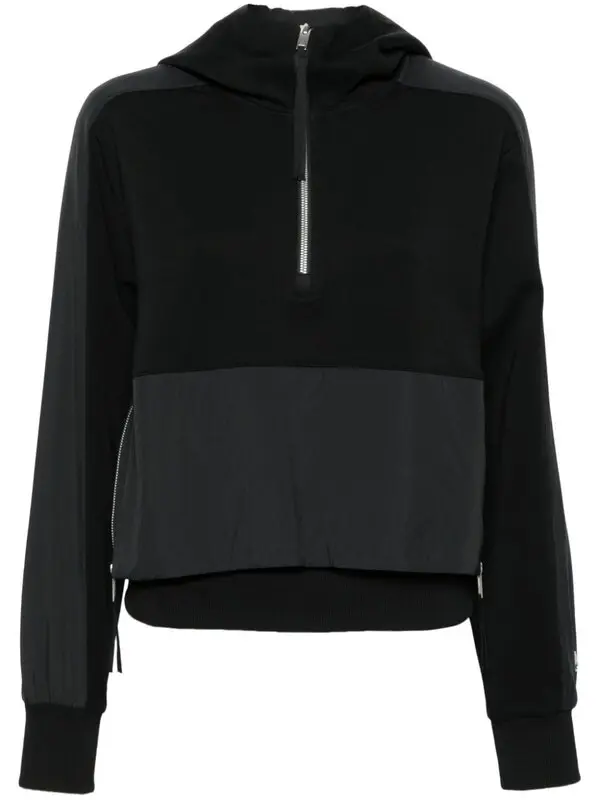 Moose Knuckles Mixmedia Hoodie - Black