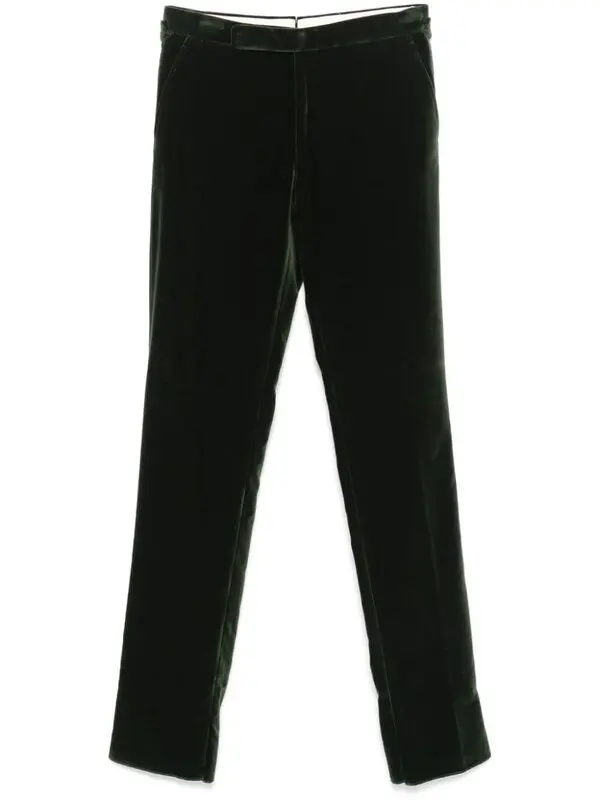 Ralph Lauren Purple Label Cotton Velvet Trousers