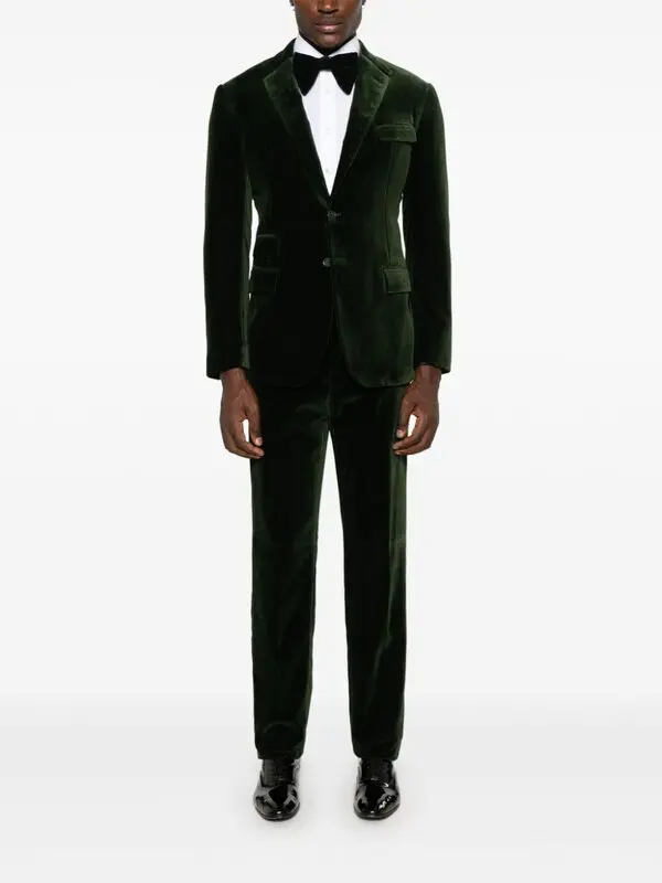 Ralph Lauren Purple Label Cotton Velvet Trousers
