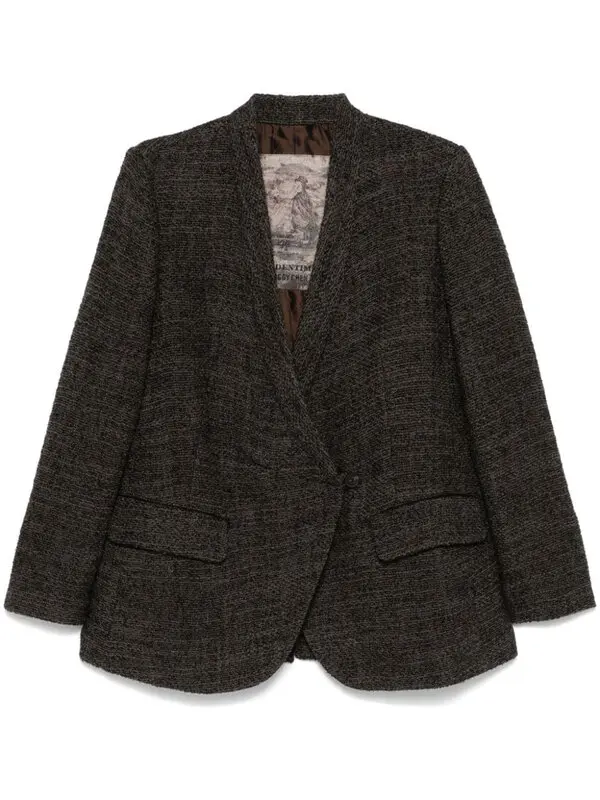 ZIGGY CHEN Bouclé Blazer