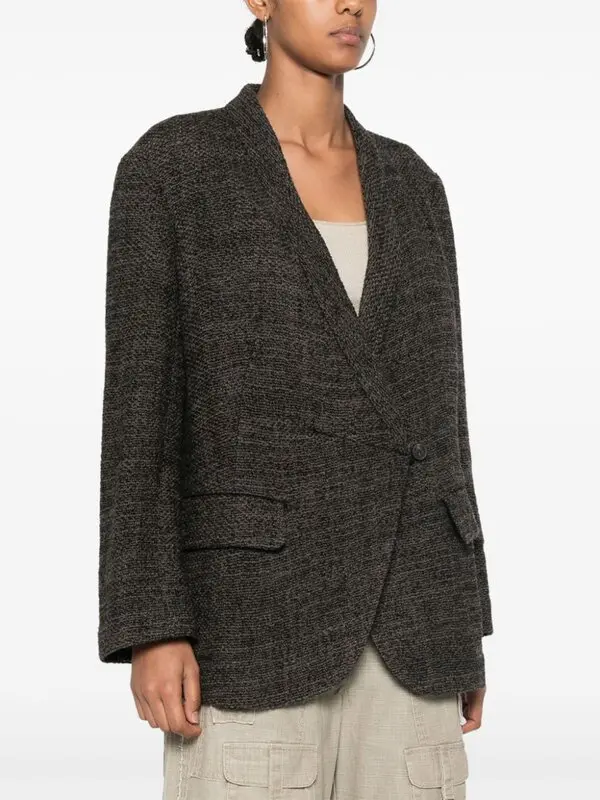 ZIGGY CHEN Bouclé Blazer