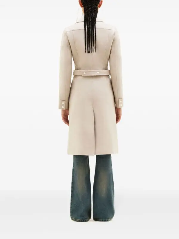 COURREGES Reedition Mid-length Coat - Neutrals