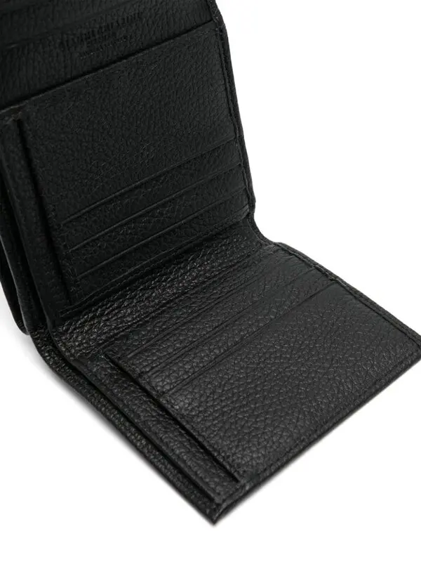 GIANNI CHIARINI Logo-stamp Wallet - Black