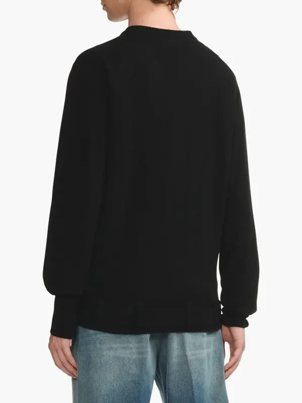 Random Identities Belted Sweater