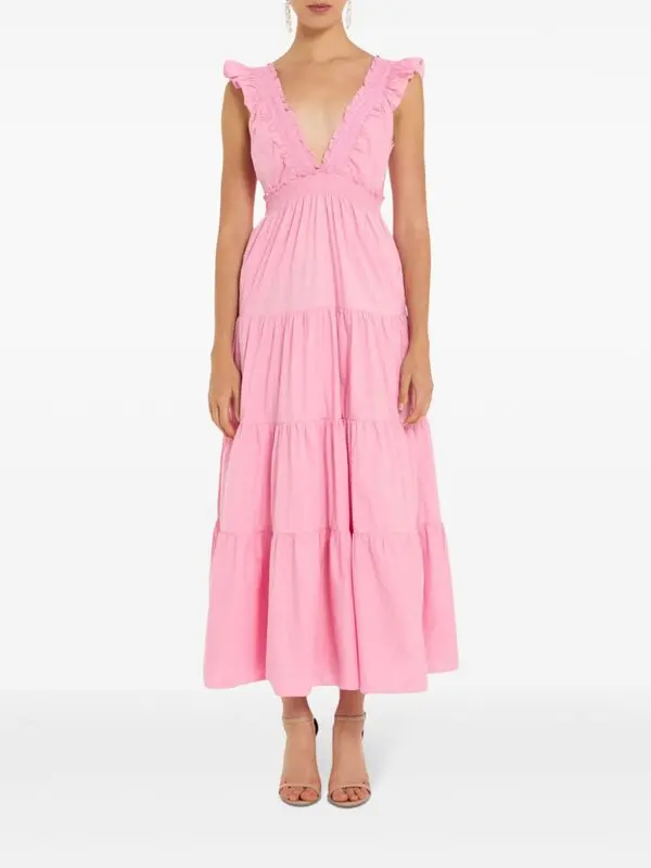 LoveShackFancy Ruffled Maxi Dress