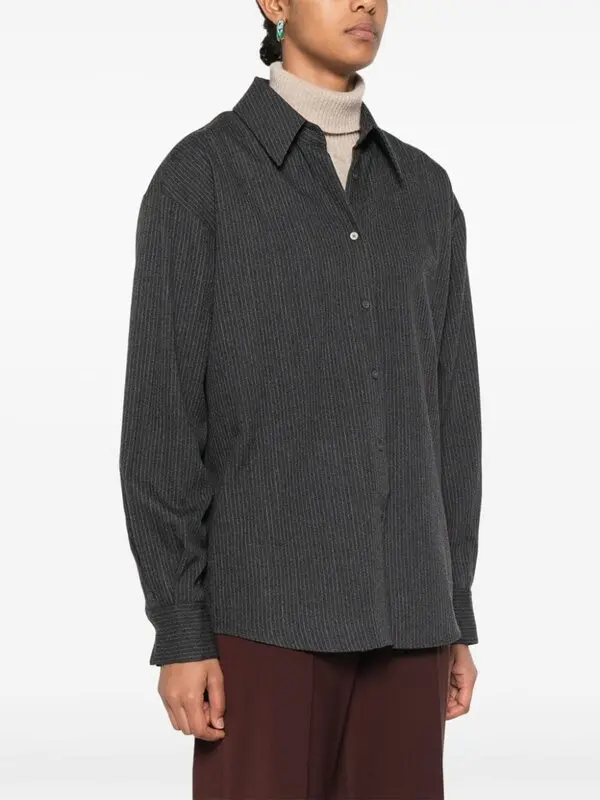 Fabiana Filippi Pinstriped Flannel Shirt