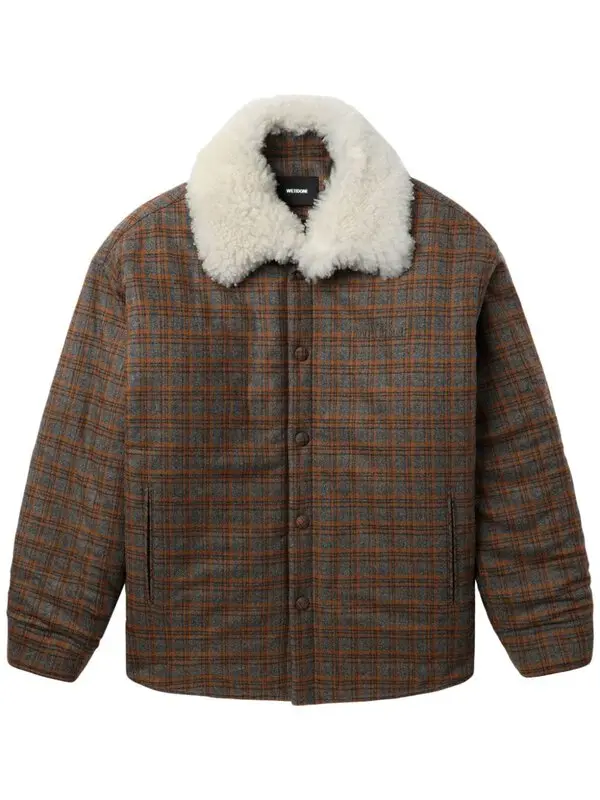 We11Done Check-print Jacket