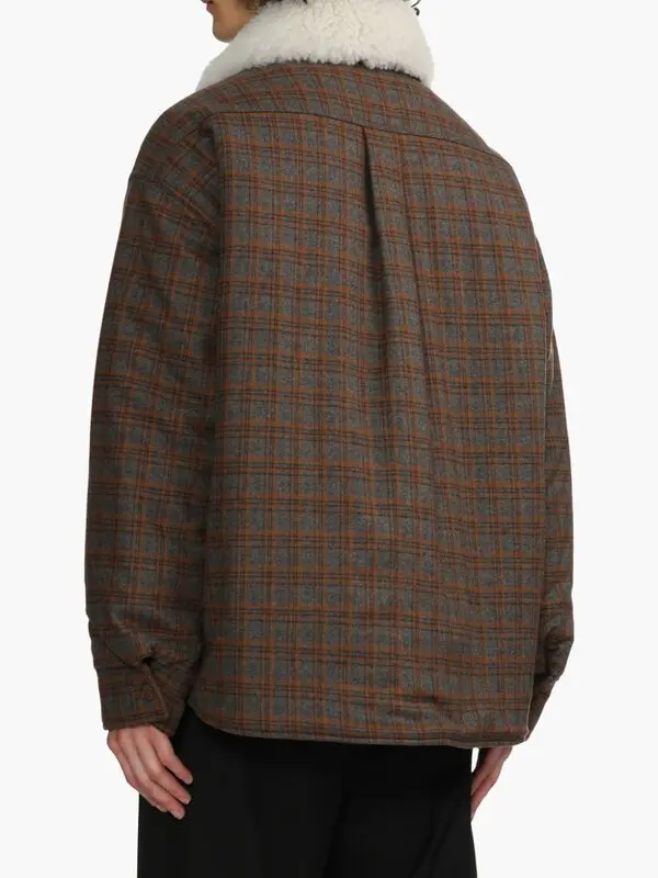 We11Done Check-print Jacket