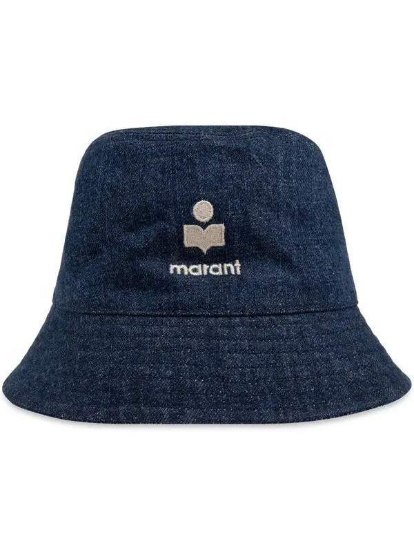 Isabel Marant Haley Bucket Hat - Blue