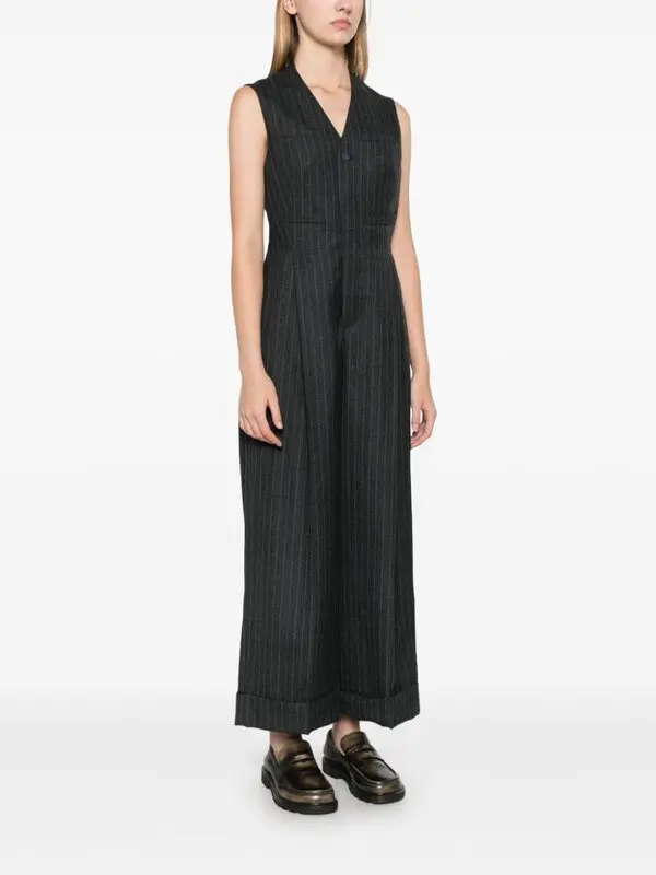 Kolor Pinstripe Jumpsuit