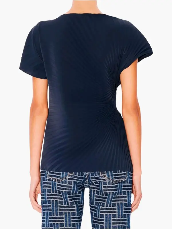 Kenzo Sunray-pleated T-shirt