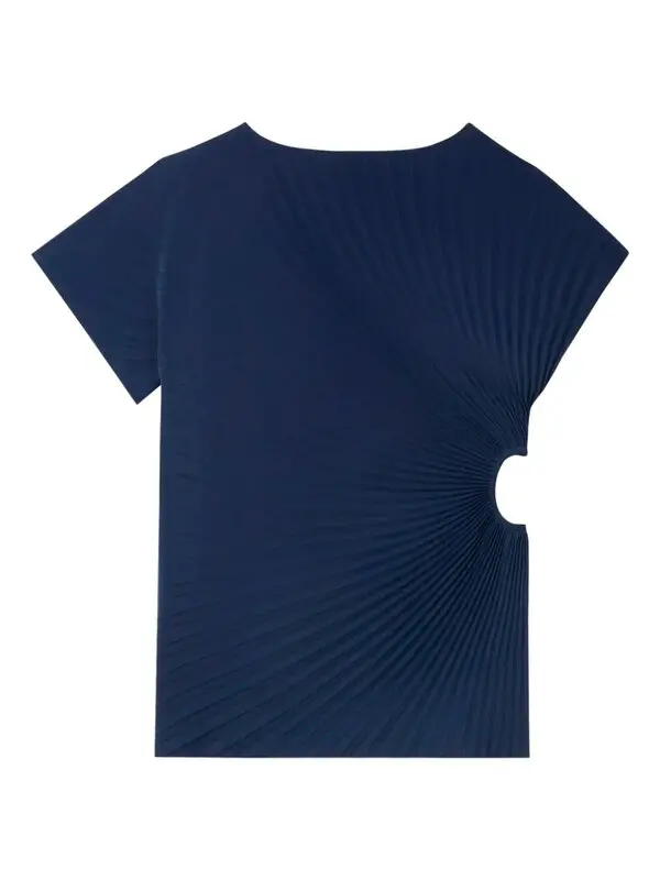Kenzo Sunray-pleated T-shirt