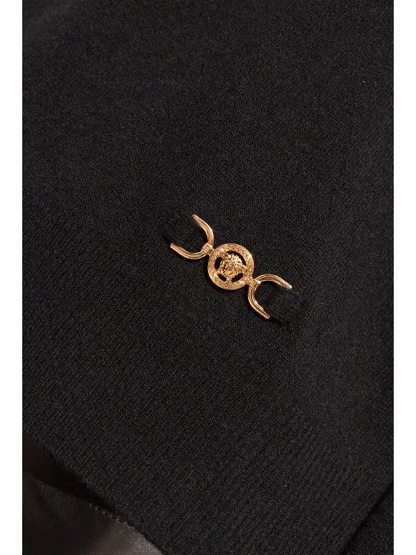 Versace Logo Sweater - Black