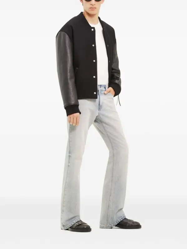 COURREGES Baseball Teddy Bomber Jacket