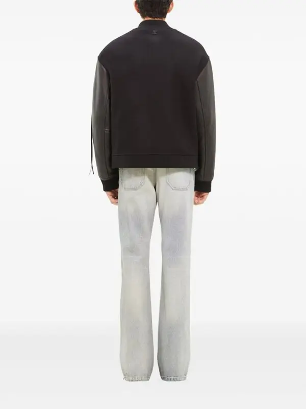 COURREGES Baseball Teddy Bomber Jacket