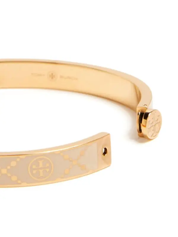 Tory Burch T Monogram Hinge Bracelet