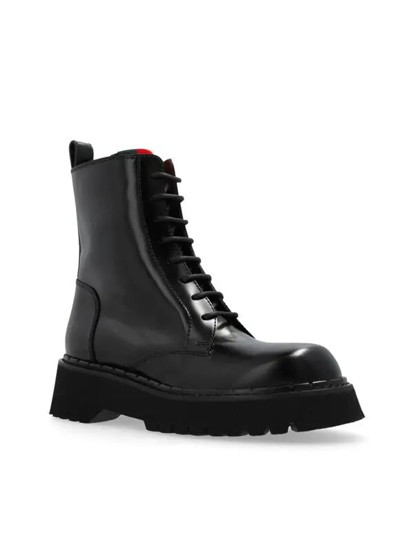 Gucci Leather Boots