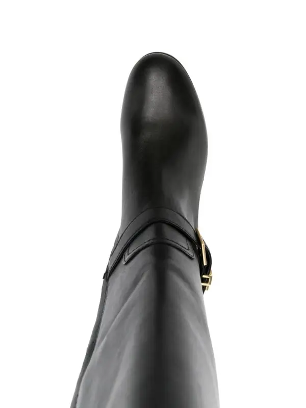 Ralph Lauren Logo-plaque Boots