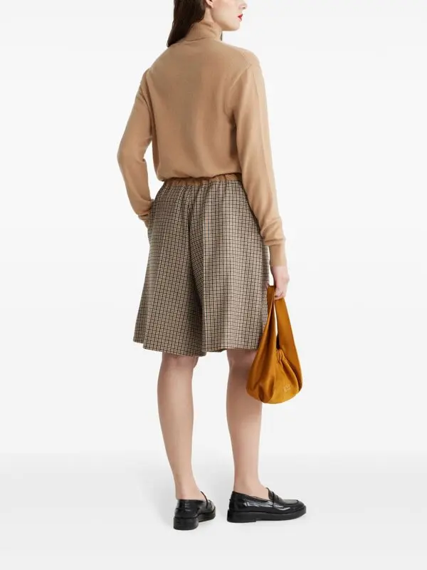 PATOU Jp Roll-neck Sweater - Brown