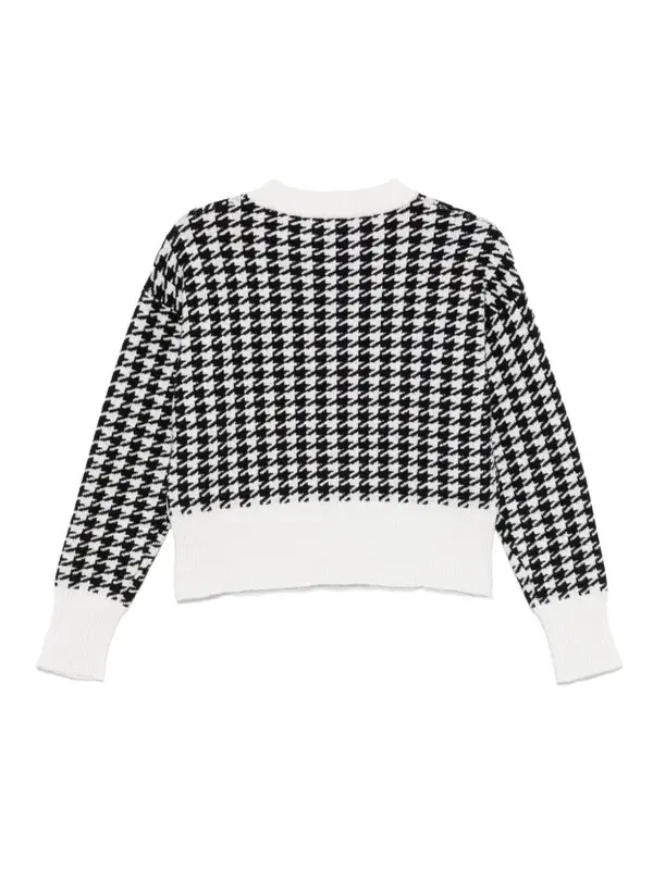 Hugo Houndstooth-intarsia Sweater