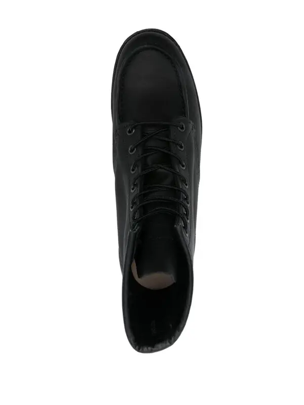 Red Wing Leather Ankle Boots - Black