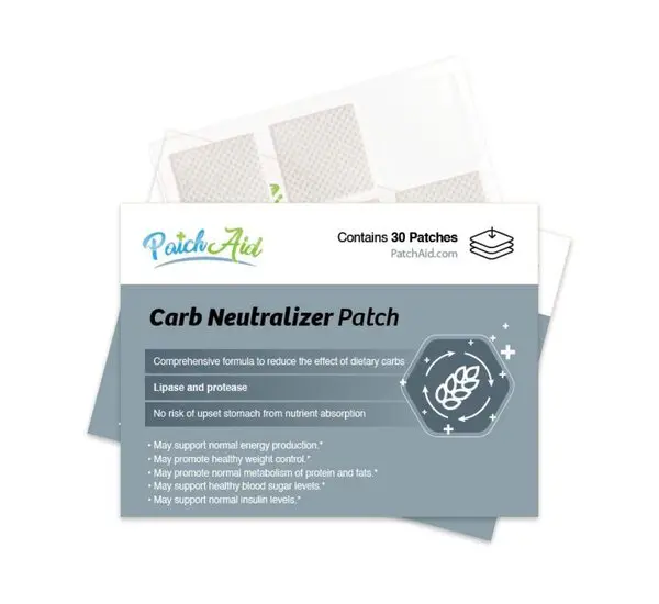 PATCHAID Carb Neutralizer Patch - White