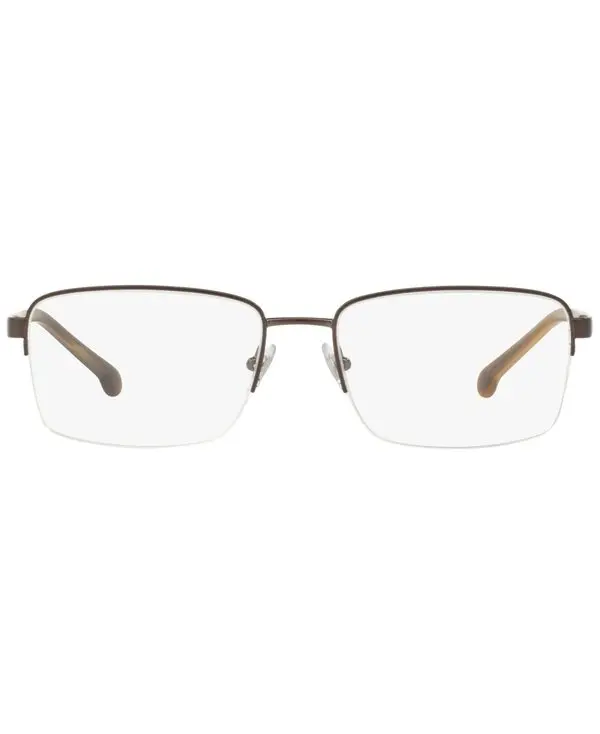 Brooks Brothers Rectangle Eyeglasses - Bronze