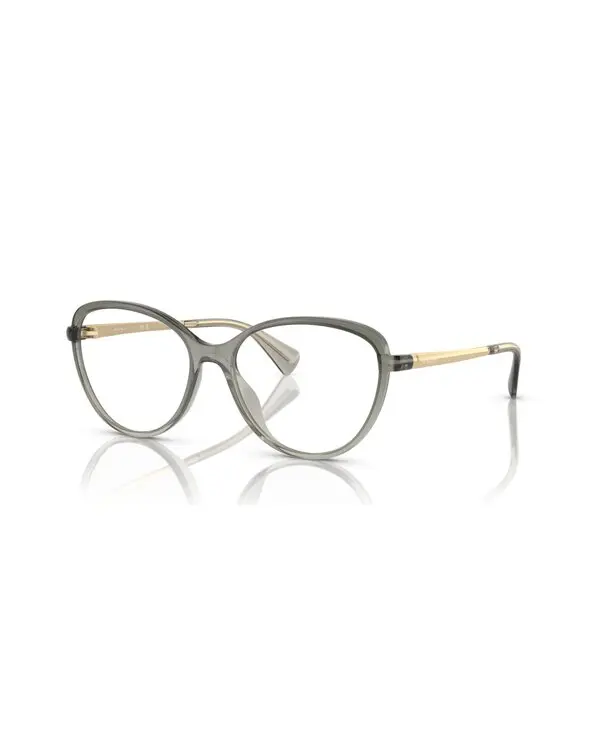 Ralph Lauren Polarized Eyeglasses - Shiny Transparent Gray