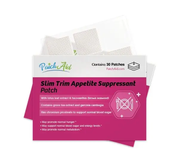 PATCHAID Slim Trim Appetite Suppressant Patch - White