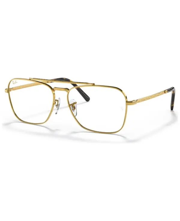 Ray-ban Square Eyeglasses - Legend Gold Tone