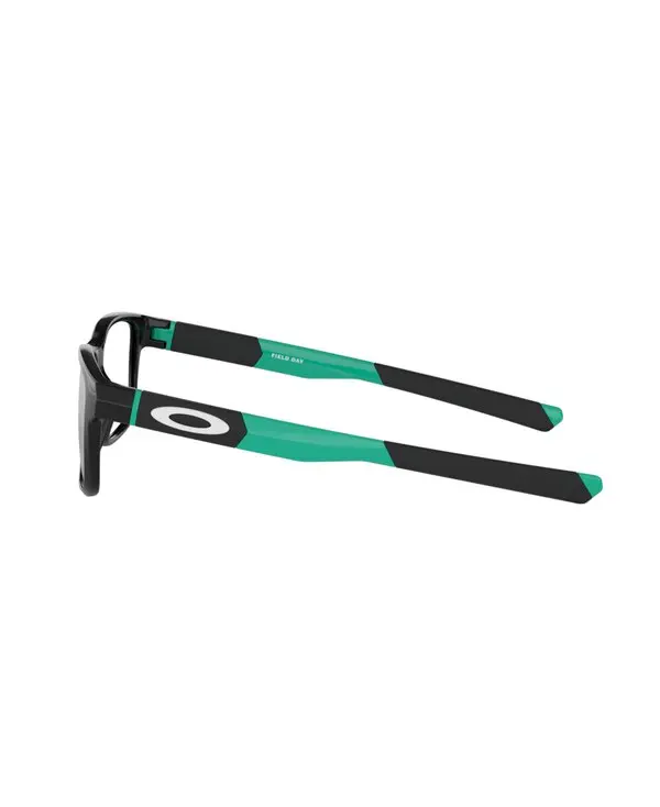 Oakley Field Day Square Frame Eyeglasses - Black