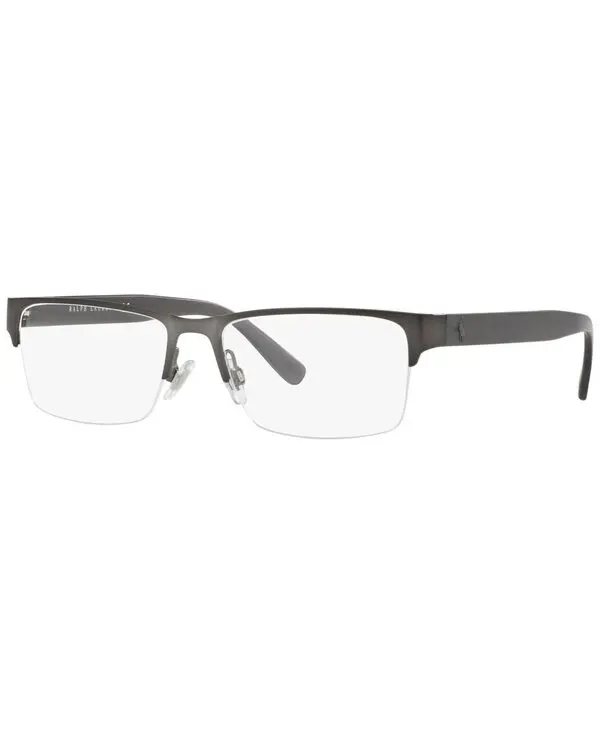 Polo Ralph Lauren Rectangle Eyeglasses - Dark Gunme