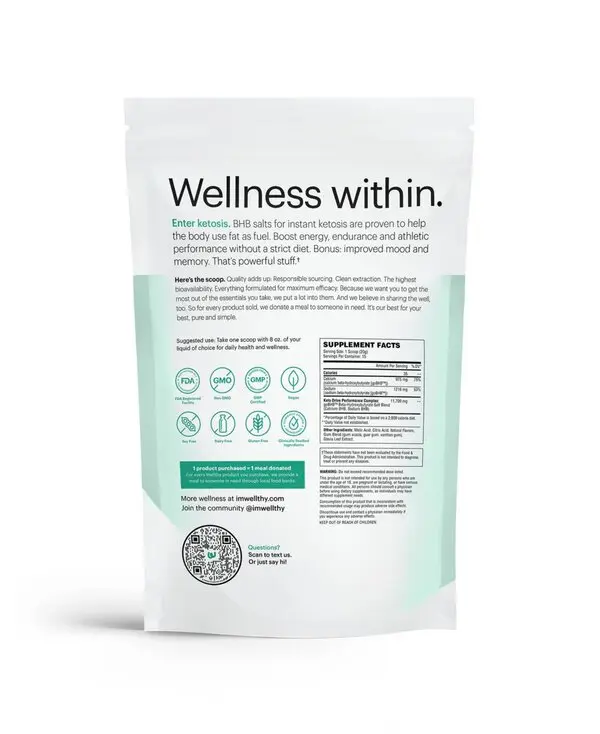 WELLTHY Keto Fuel Herbal Supplement Powder By