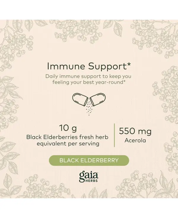 GAIA HERBS Black Elderberry