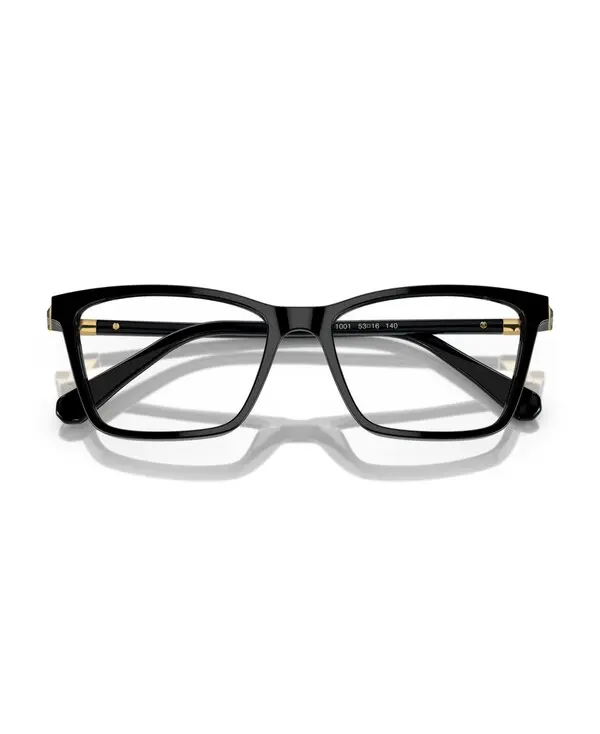 SWAROVSKI Rectangle Eyeglasses - Black