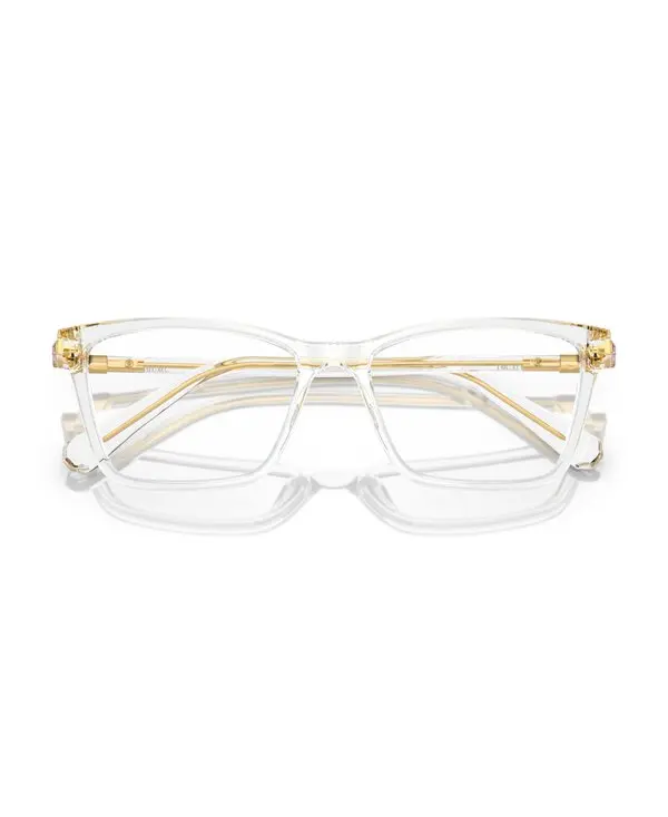 SWAROVSKI Eyeglasses With Crystal Embellishments - Transparent
