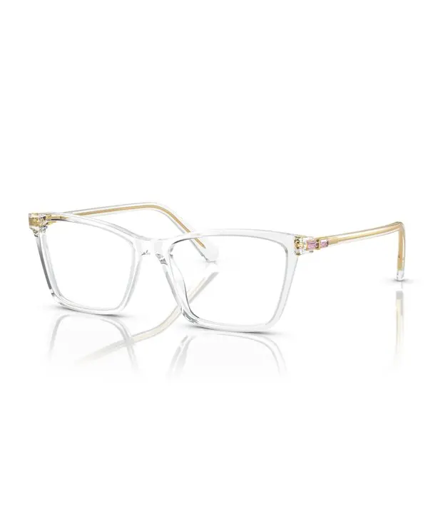 SWAROVSKI Eyeglasses With Crystal Embellishments - Transparent