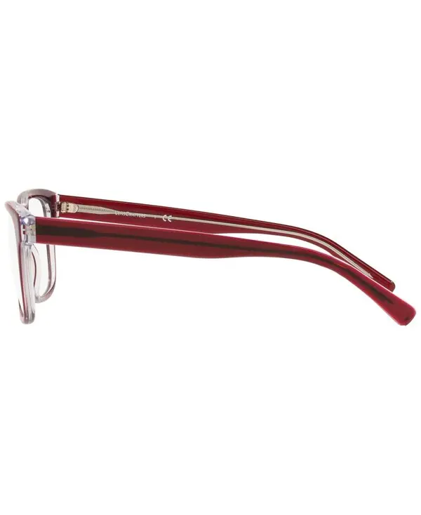 LENSCRAFTERS Ec2002 Square Eyeglasses - Red