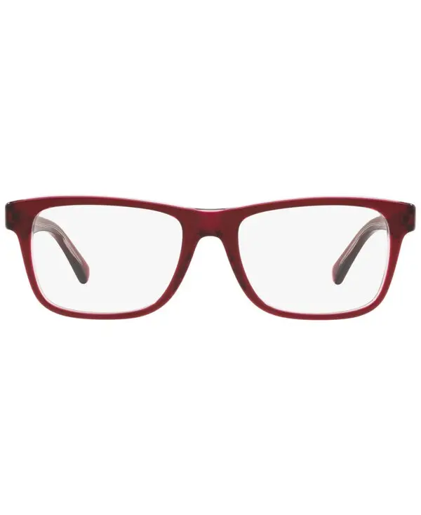 LENSCRAFTERS Ec2002 Square Eyeglasses - Red