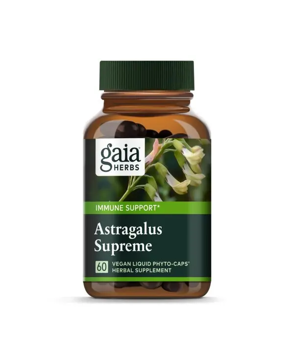 GAIA HERBS Astragalus Supreme Immune And Antioxidant Support Herbal Supplement - No Color