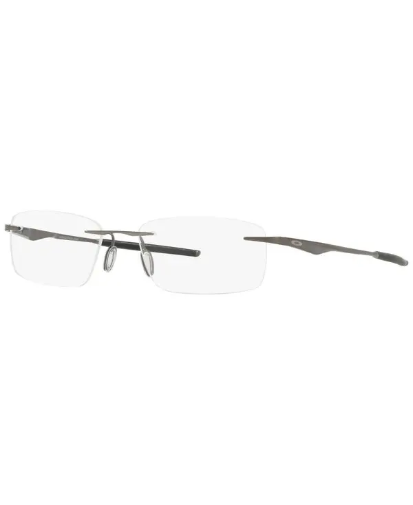 Celine Oakley Rimless Rectangle Eyeglasses - Gray