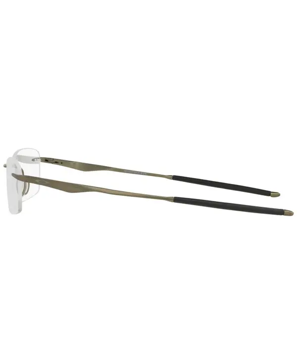Celine Oakley Rimless Rectangle Eyeglasses - Pewter