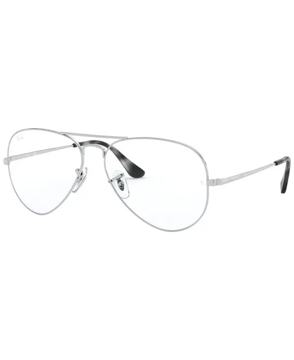 Ray-ban Aviator Eyeglasses - Silver
