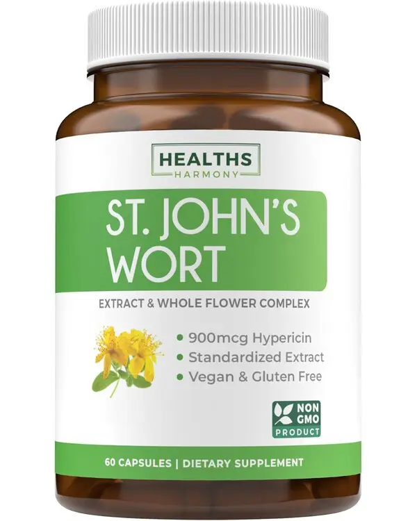 HEALTHS HARMONY St Johns Wort Capsules - No Color
