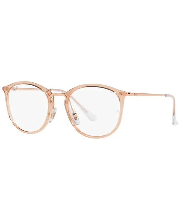 Ray-ban Square Eyeglasses - Trasparent Light Brown